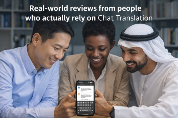 What Real Users Say About Chat Translation (CT) - Flitto DataLab