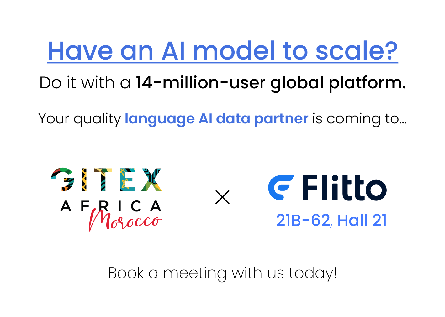 Flitto at GITEX Africa 2024: Book a Meeting Today! - Flitto DataLab